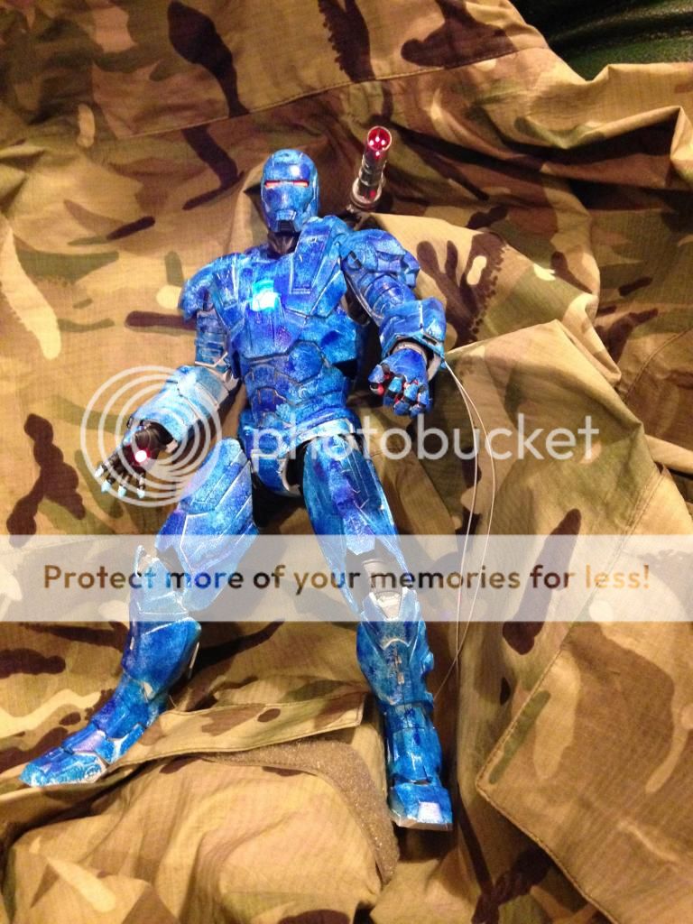 Moebius Iron Man with LED lights - Ready for Inspection - SF ...