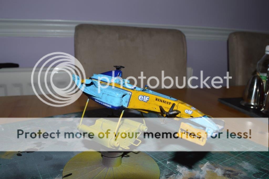 Revell's Renault R23 - Paint Test that took over! - Work In Progress ...