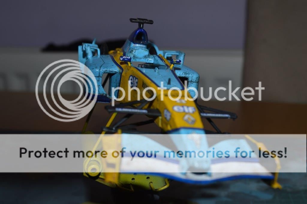Revell's Renault R23 - Paint Test that took over! - Work In Progress ...