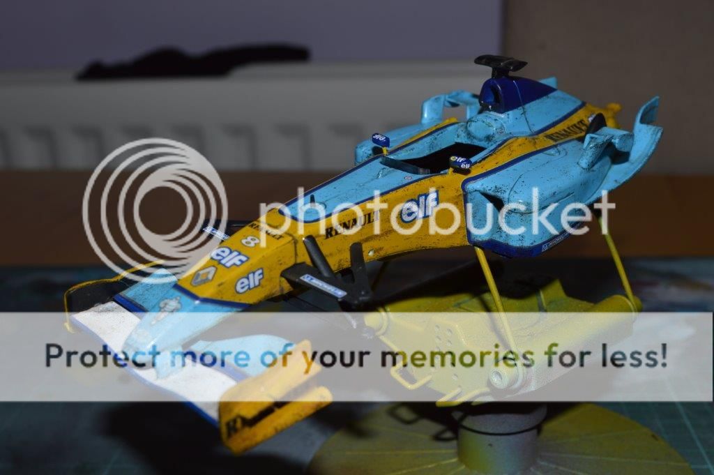 Revell's Renault R23 - Paint Test that took over! - Work In Progress ...