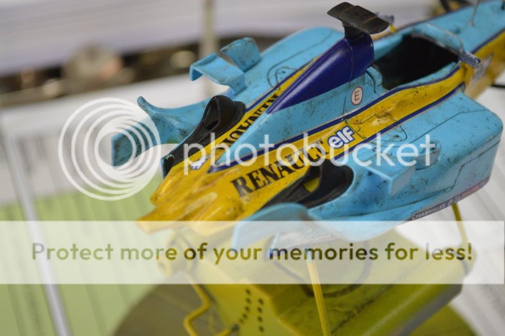 Revell's Renault R23 - Paint Test that took over! - Work In Progress ...