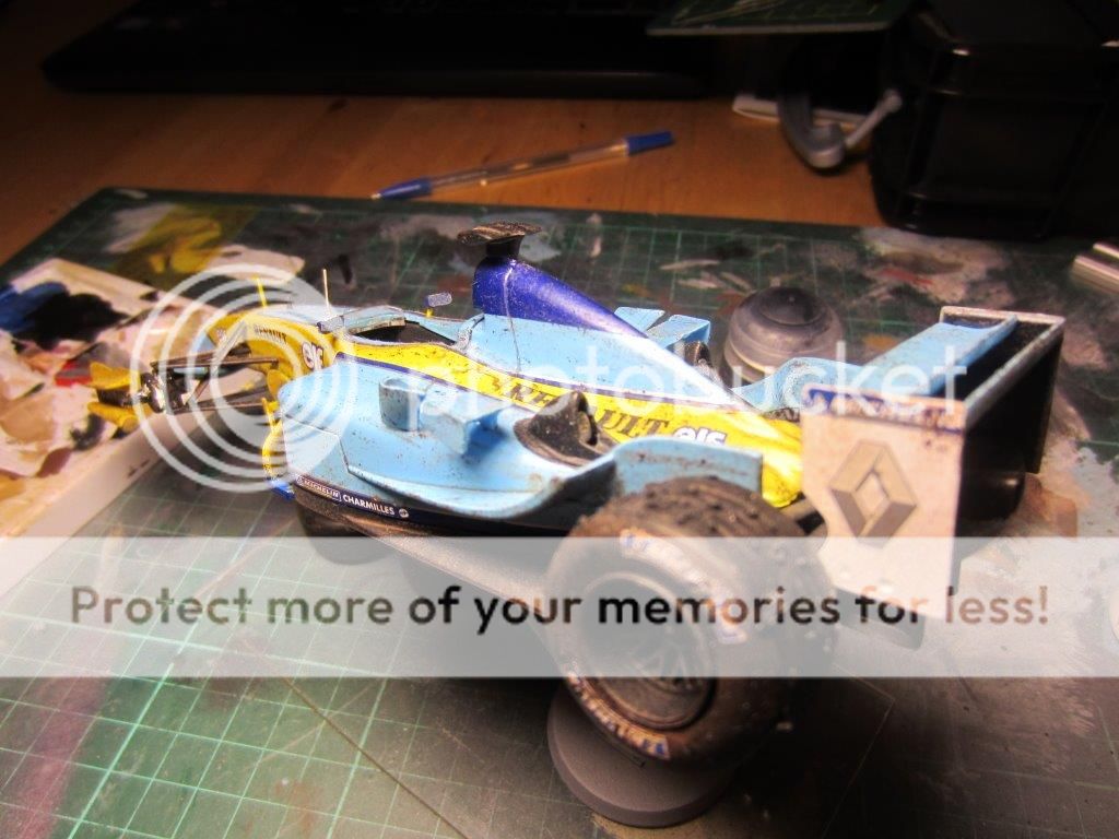 Revell's Renault R23 - Paint Test that took over! - Work In Progress ...